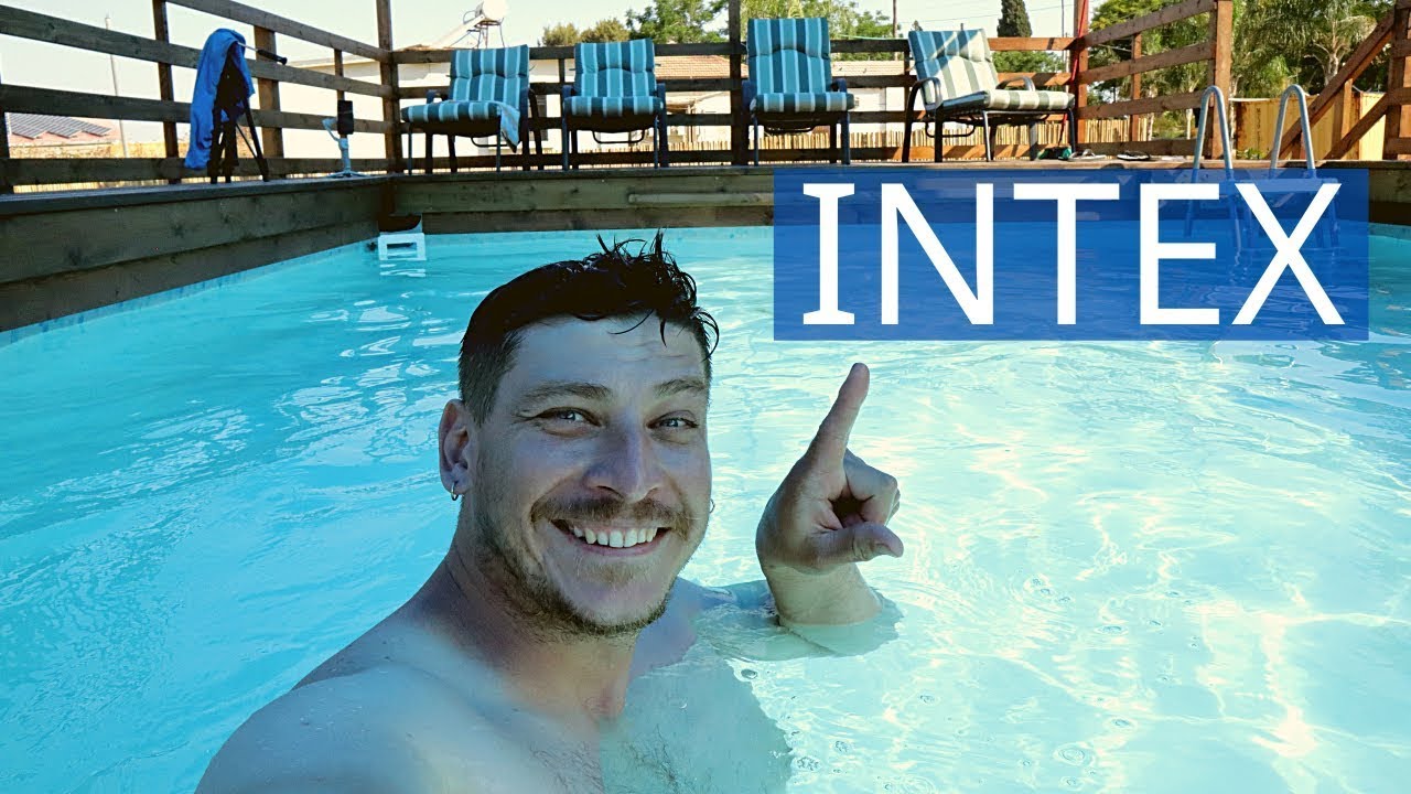 בריכת אינטקס איך הפכתי אותה לזה! #intex #עשהזאתבעצמך #pools - YouTube