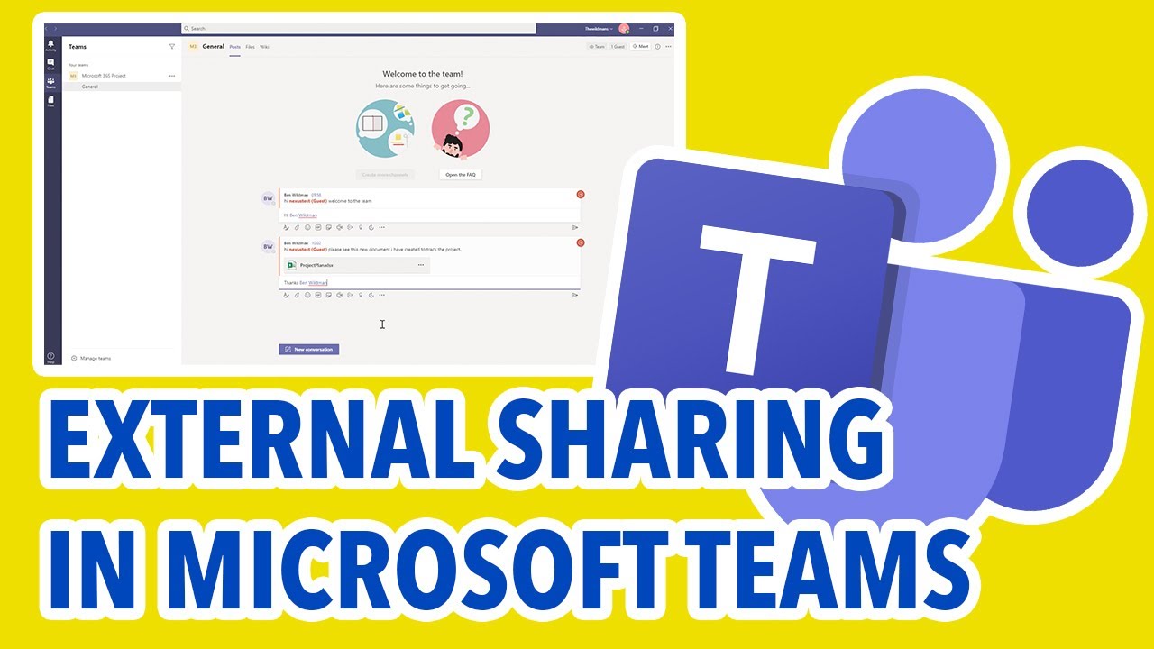 How to SAFELY share files with your clients using Microsoft Teams - YouTube