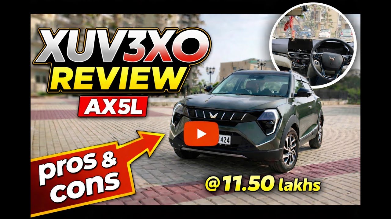 XUV 3XO AX5L Full Review | Should You Buy at ₹11.5L?#mahindra #xuv3x0 # ...