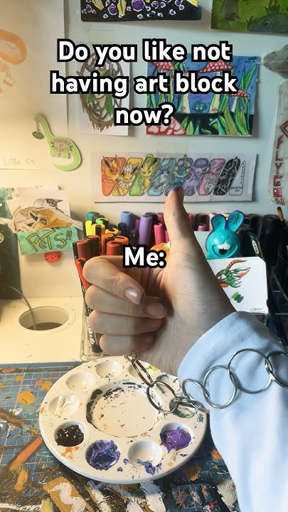 Art block 😡 #art #funny #lol #viral #shorts #coolart #fyp #fypage #fypシ゚viral #relatable # ...