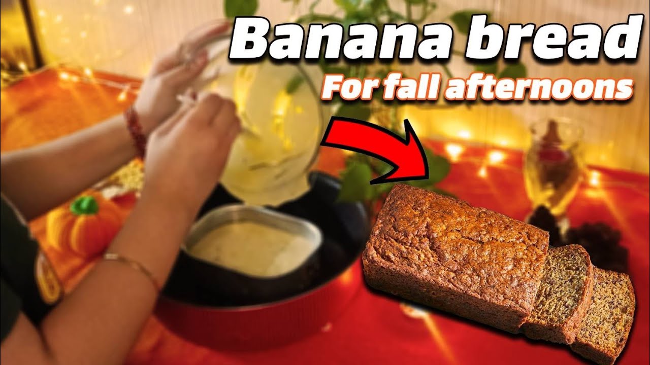 Easy Fall Banana Bread 🍌 | Cozy Autumn Baking Recipe - YouTube