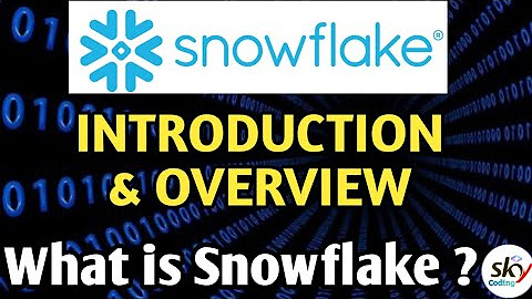 Snowflake Tutorial - YouTube