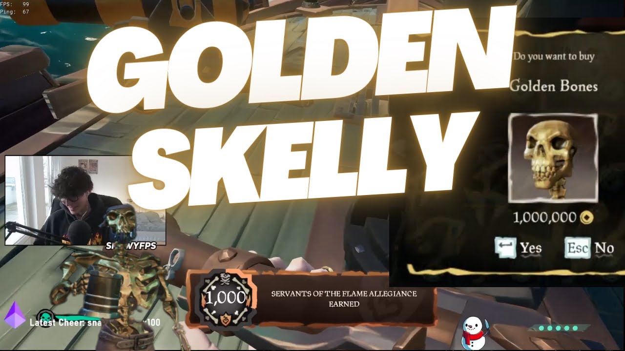How I got my GOLDEN SKELLY │ 1000 Servants Allegiance Battle - YouTube