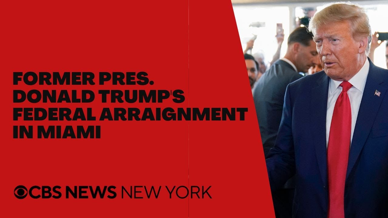Live: Donald Trump's arraignment in federal court; CBS News special ...