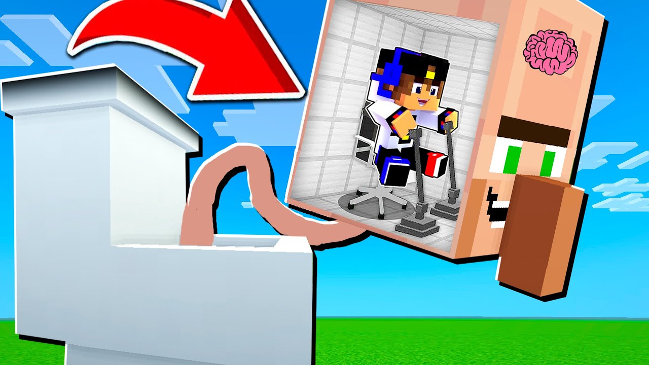 Minecraft but I Using MIND CONTROL MOD for Scary SKIBIDI TOILET in ...