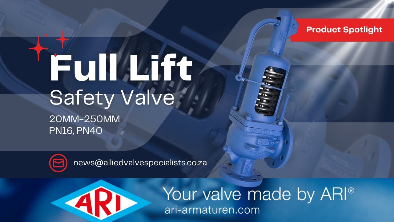 AVS PRODUCT SPOTLIGHT | ARI-SAFE® Full Lift Safety Valve - YouTube