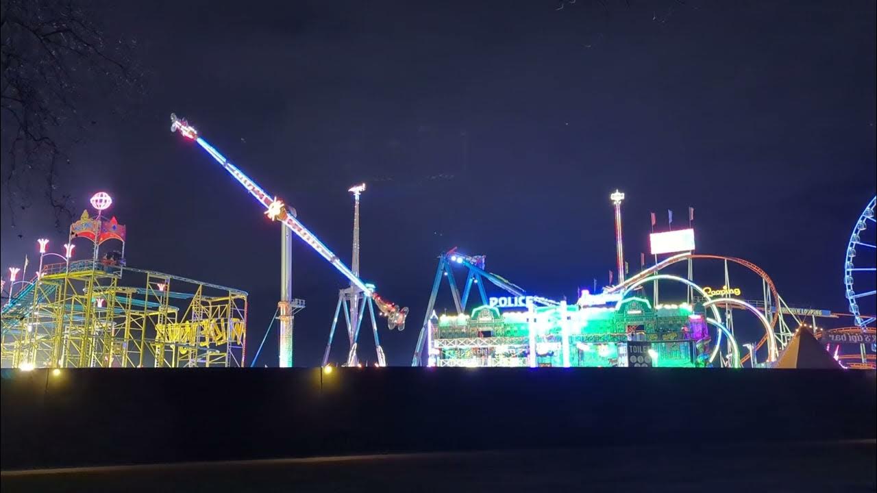 Hyde Park Winter Wonderland Perimeter Fence General View 2023 (2) - YouTube