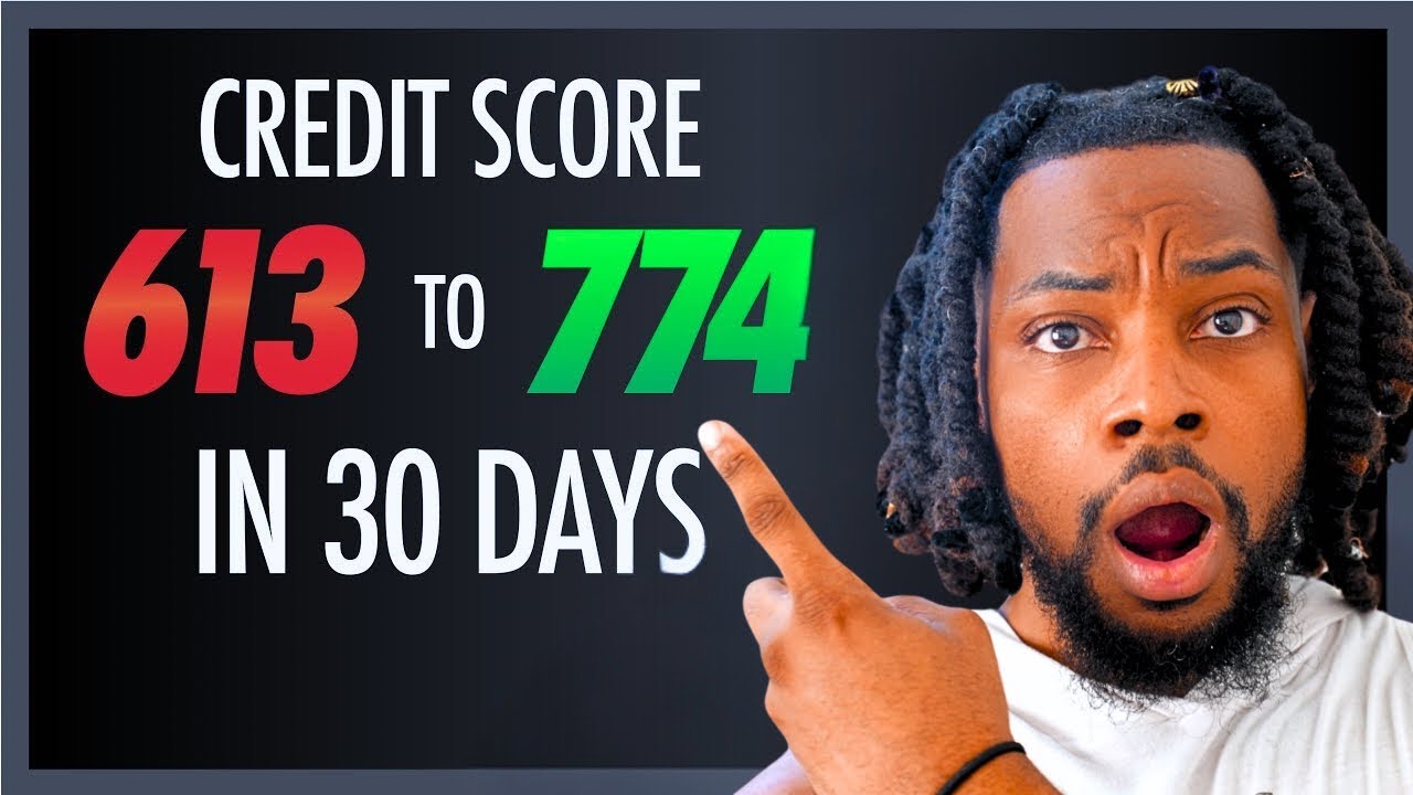 How To Increase Your Credit Score in 30 Days | Improve Your Credit Score by 100 Points - YouTube