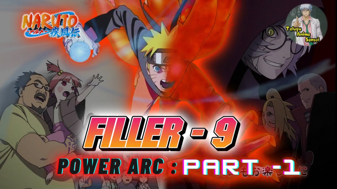 NARUTO/BORUTO Fillers EPISODE - 9 | POWER ARC: Part - 1 |Telugu Anime ...