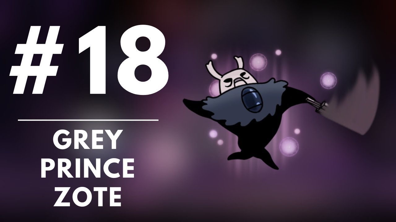 All Radiant Bosses | Grey Prince Zote - Hollow Knight - YouTube