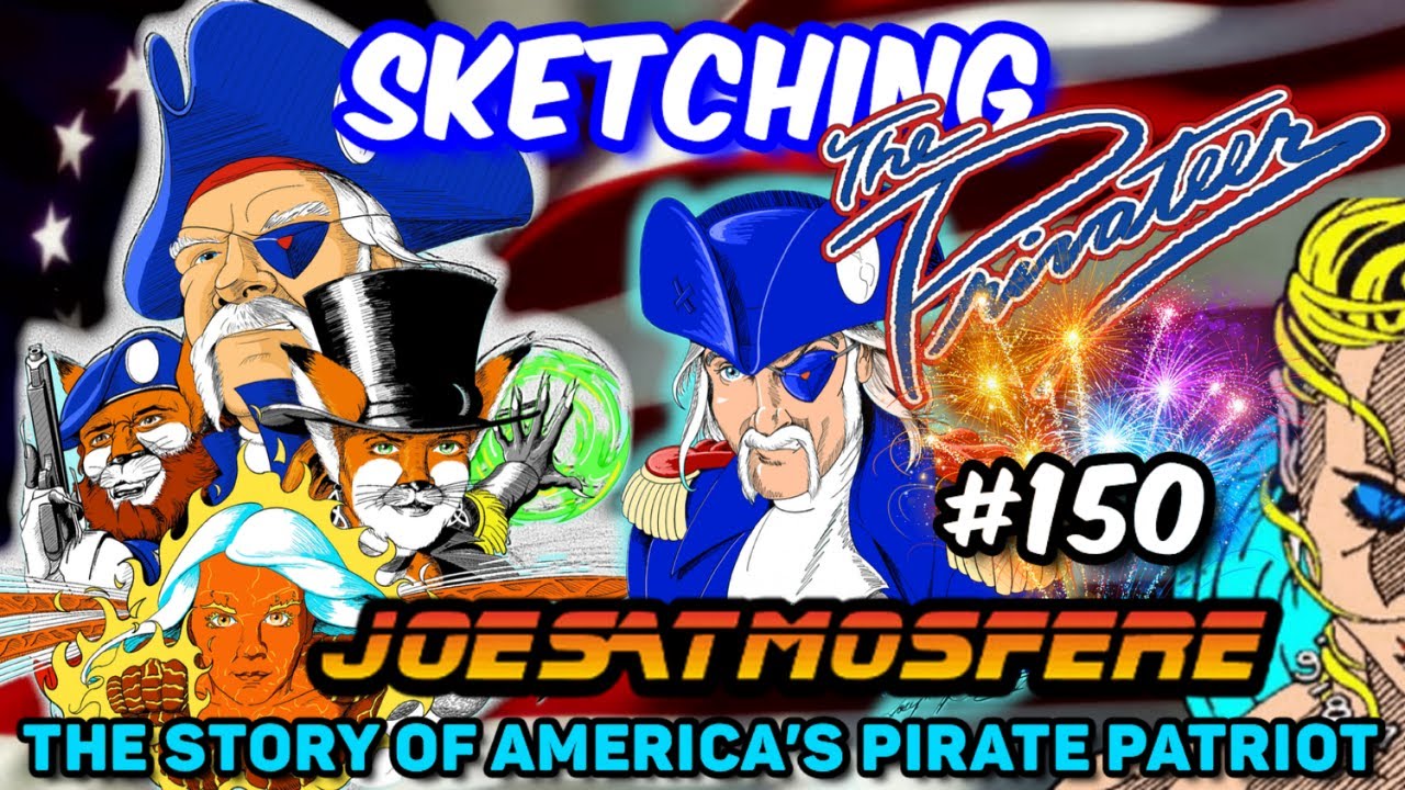 Sketching The Privateer: Amateur Comic Art Live, Episode 150! - YouTube