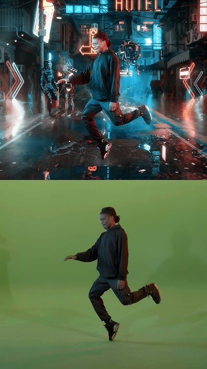 UNREAL 5 - VFX-BREAKDOWN - Salif, green screen | VFX COMPOSITING - YouTube