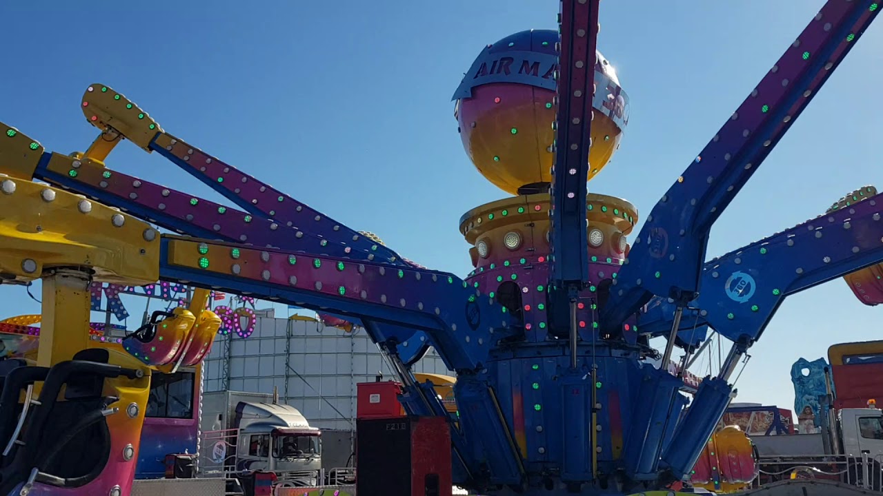 Taylor's airmax 360 off ride hoppings 2019 - YouTube