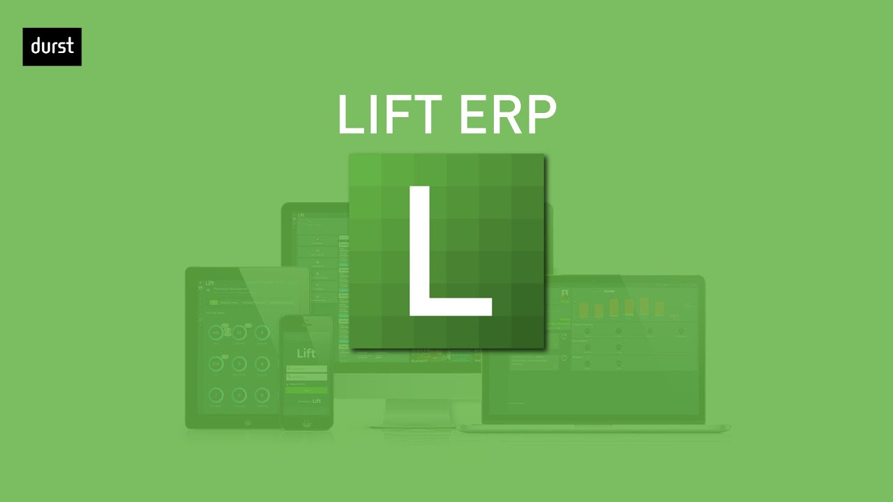 ERP/MIS Printing Software - Introducing Durst Lift ERP - YouTube