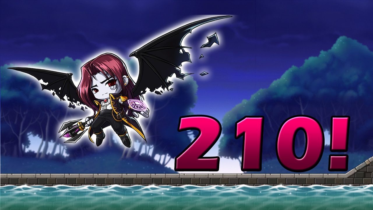 MapleStory - Finally Level 210 With 1Mil Range FeelsGoodMan - YouTube