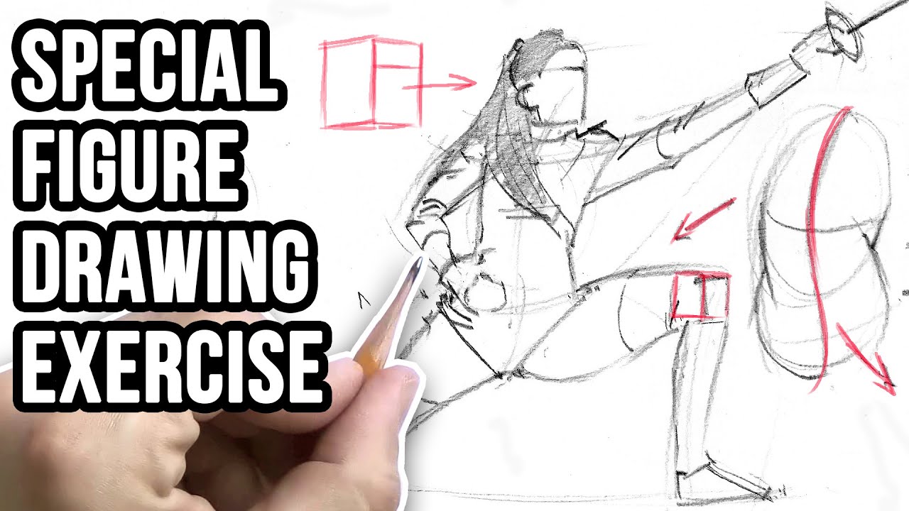 This Figure Drawing Exercise Will Solve Your Problem - YouTube