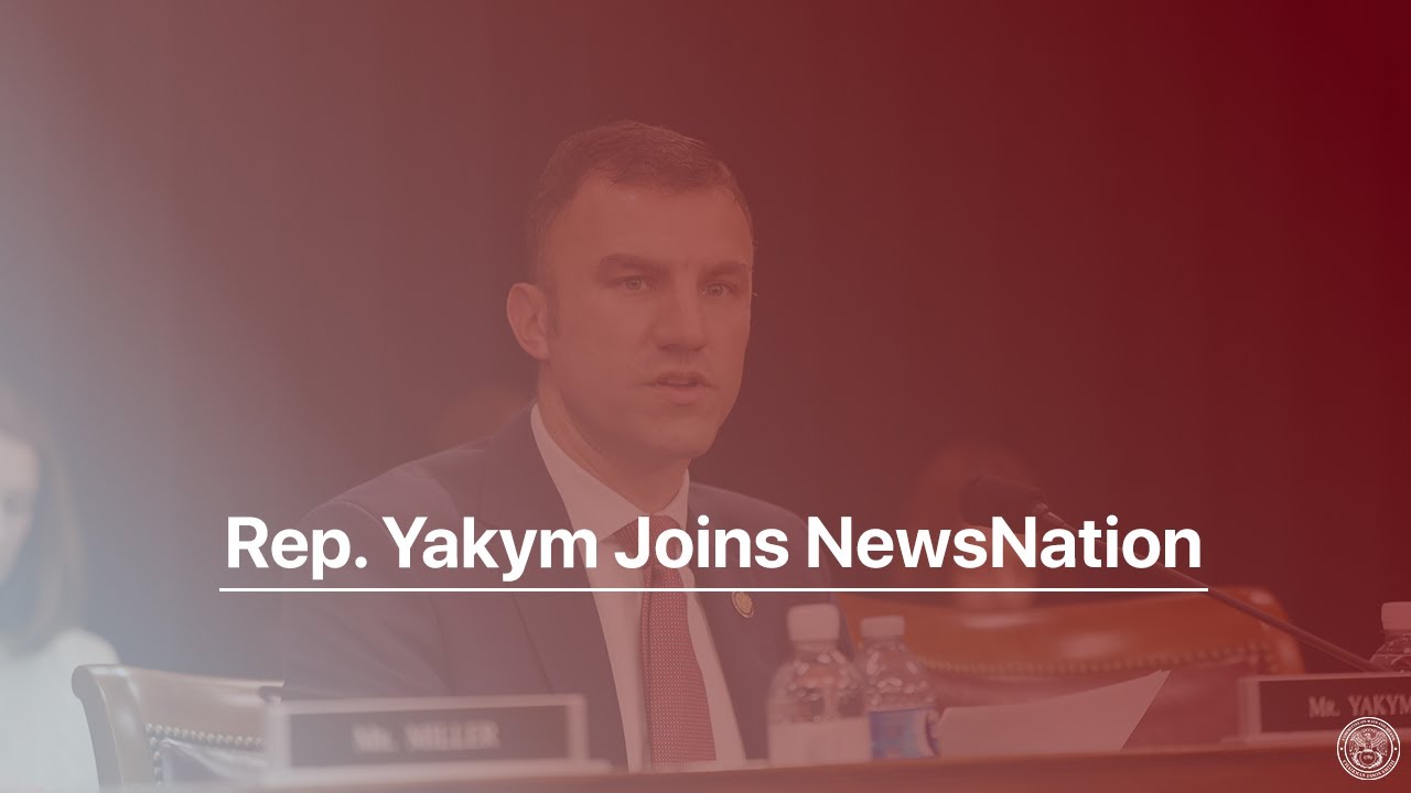 Rep. Yakym Joins NewsNation - YouTube