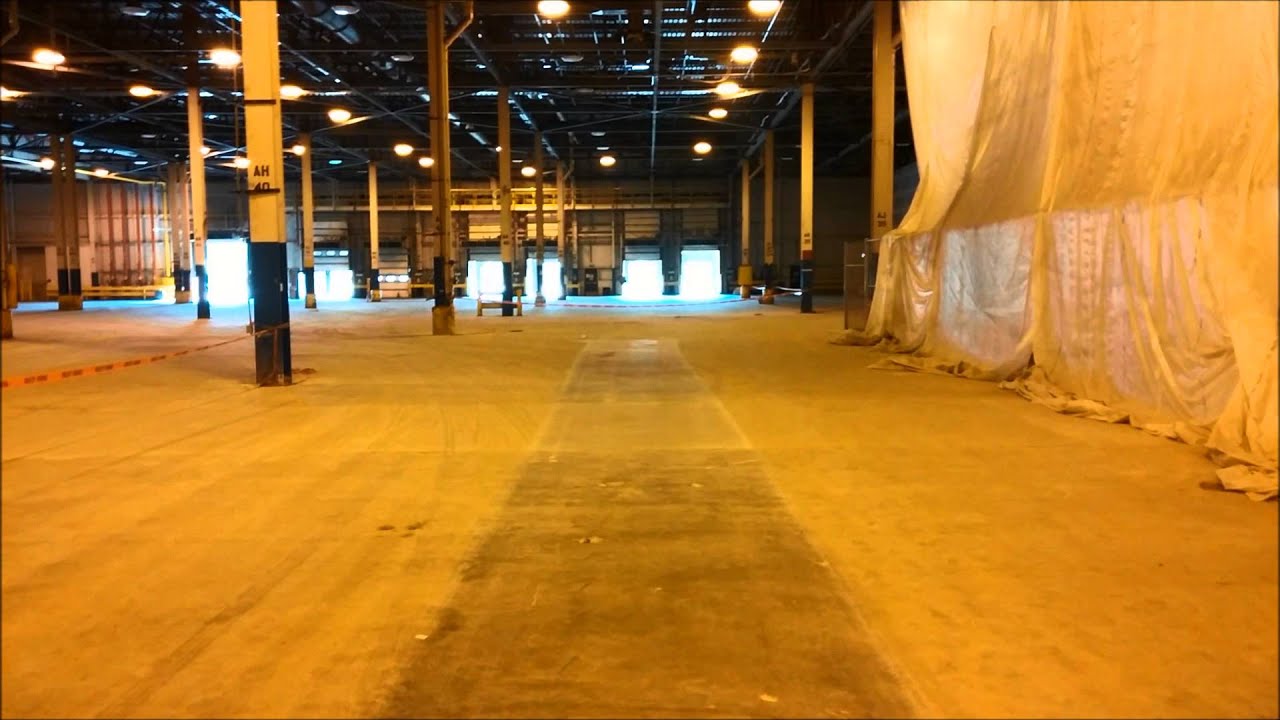 Contract Sweepers & Equipment: Tymco DST-4 Cement Dust Sweeping - YouTube