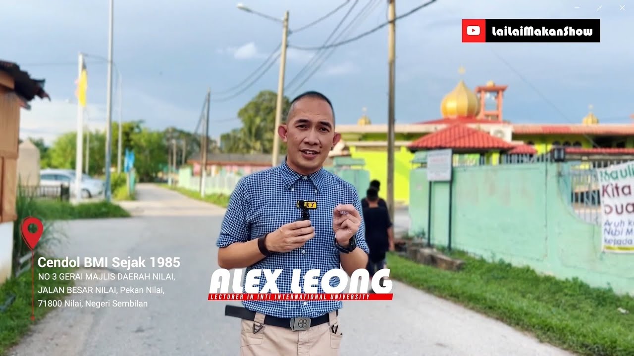 Nilai Cendol BMI Sejak 1985, Malaysian Street Food, Gula Melaka ...