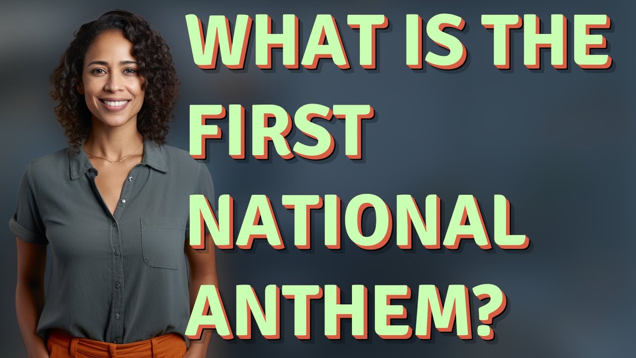 What is the first national anthem? - YouTube