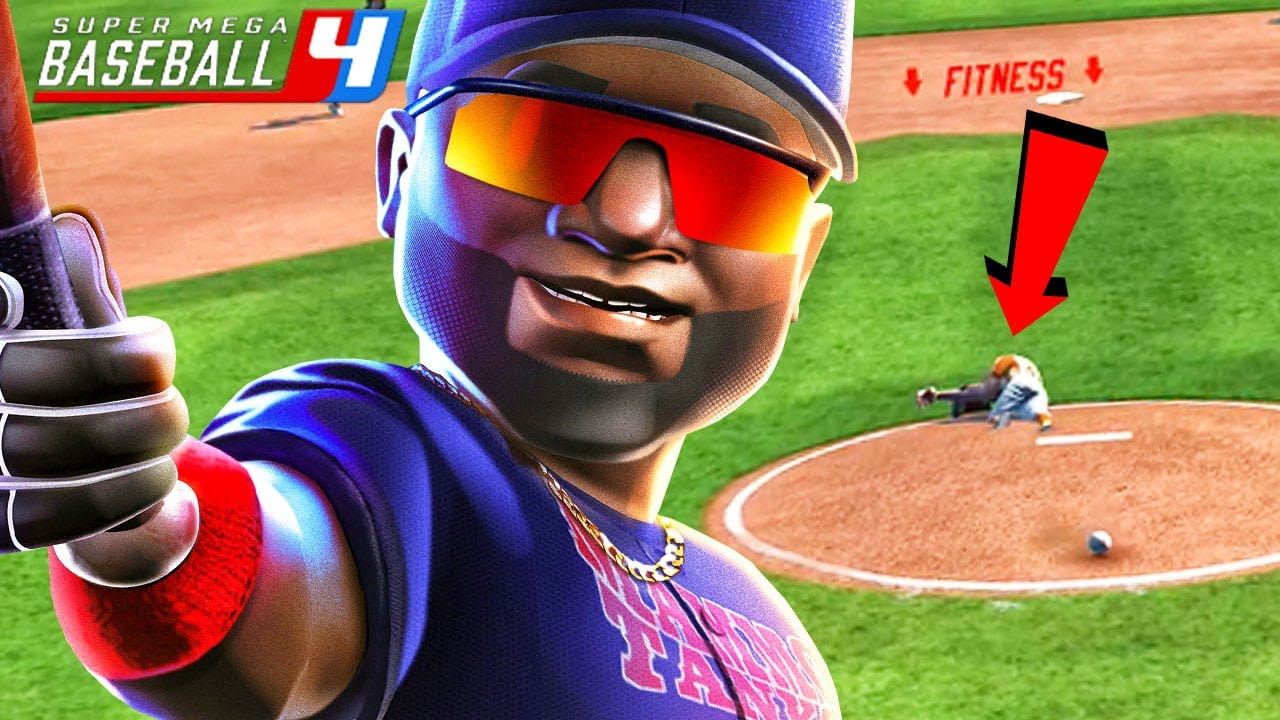 PITCHER GETS KNOCKED OUT BY DAVID ORTIZ! Super Mega Baseball 4 Gameplay ...
