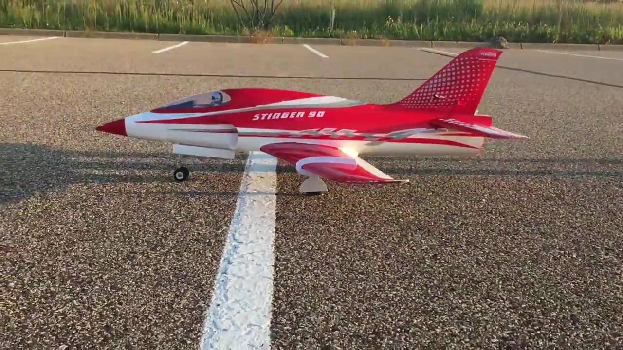 Freewing Stinger 90 low fly part 2 - YouTube