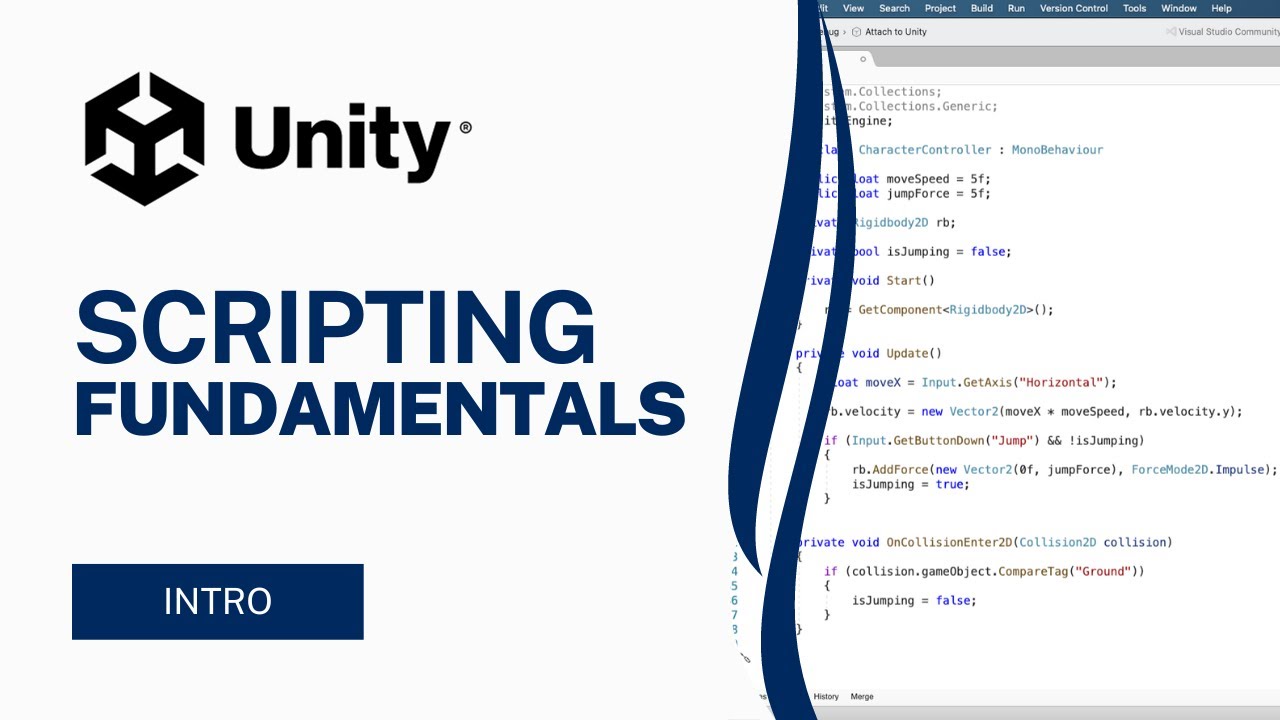 Intro to Working With Scripts in Unity - YouTube