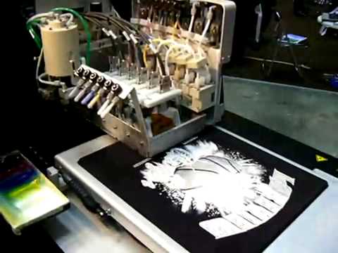 Atelier de marquage numérique - Sérigraphie numerique - YouTube