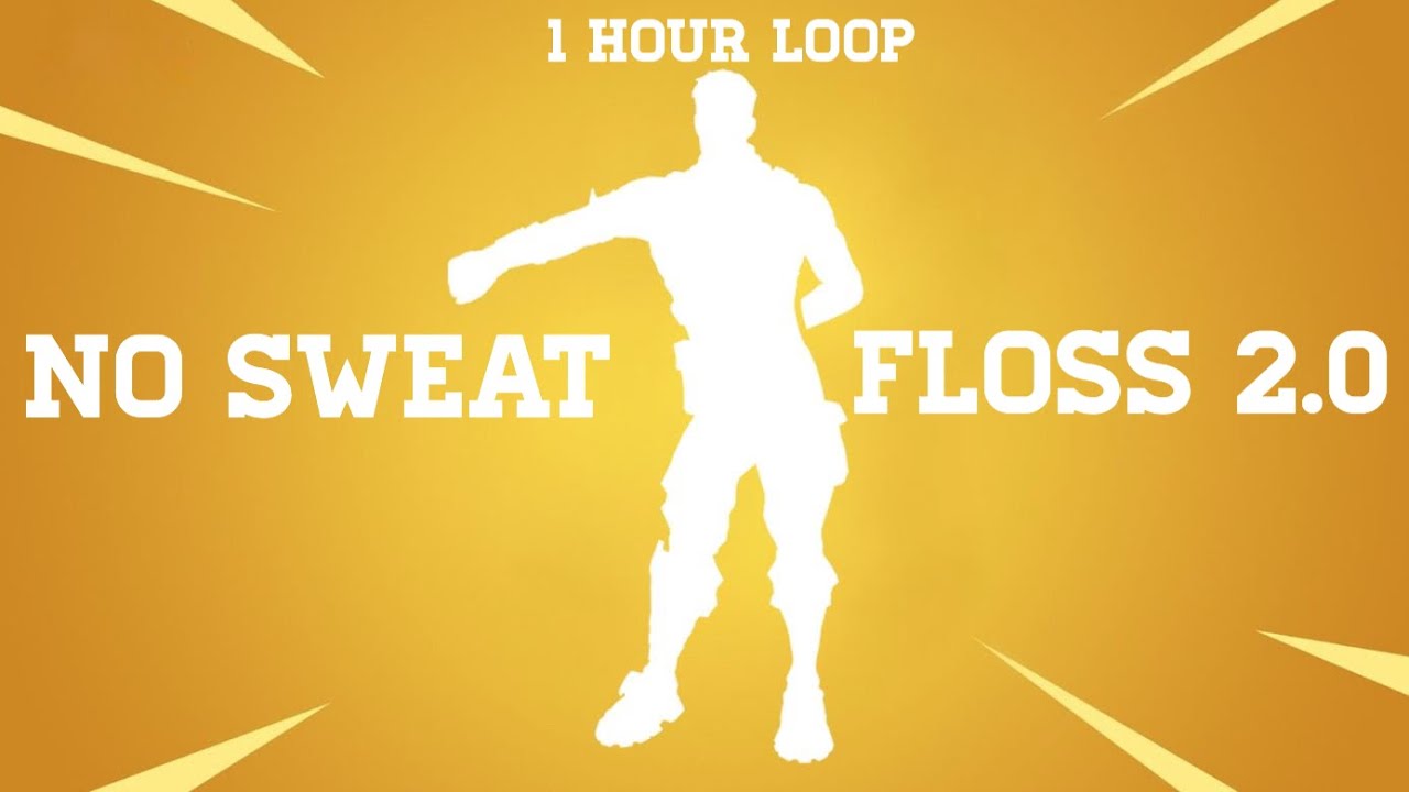 FORTNITE NO SWEAT EMOTE (ONE ARM FLOSS) 1 HOUR LOOP - YouTube