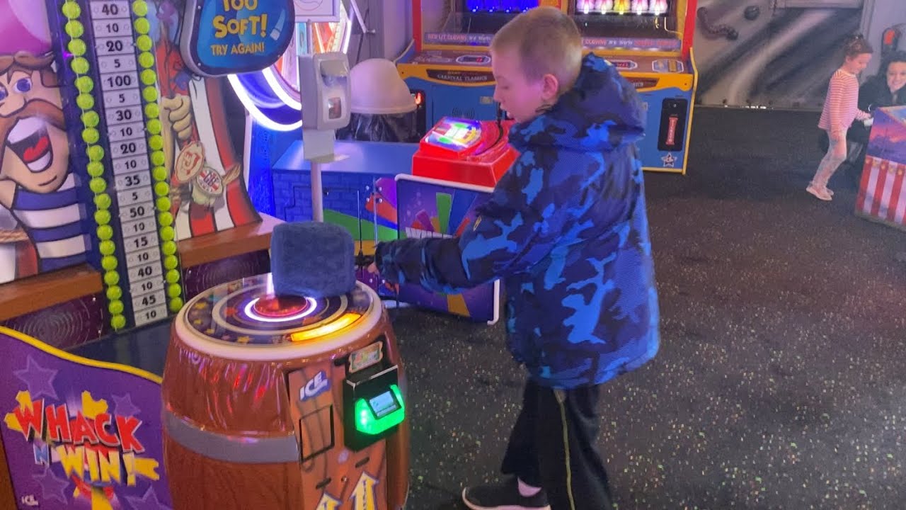 Whack n win arcade challenge! #adventure - YouTube