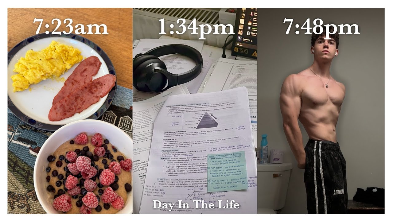 High School Student Bodybuilder | A Day In My Life - YouTube