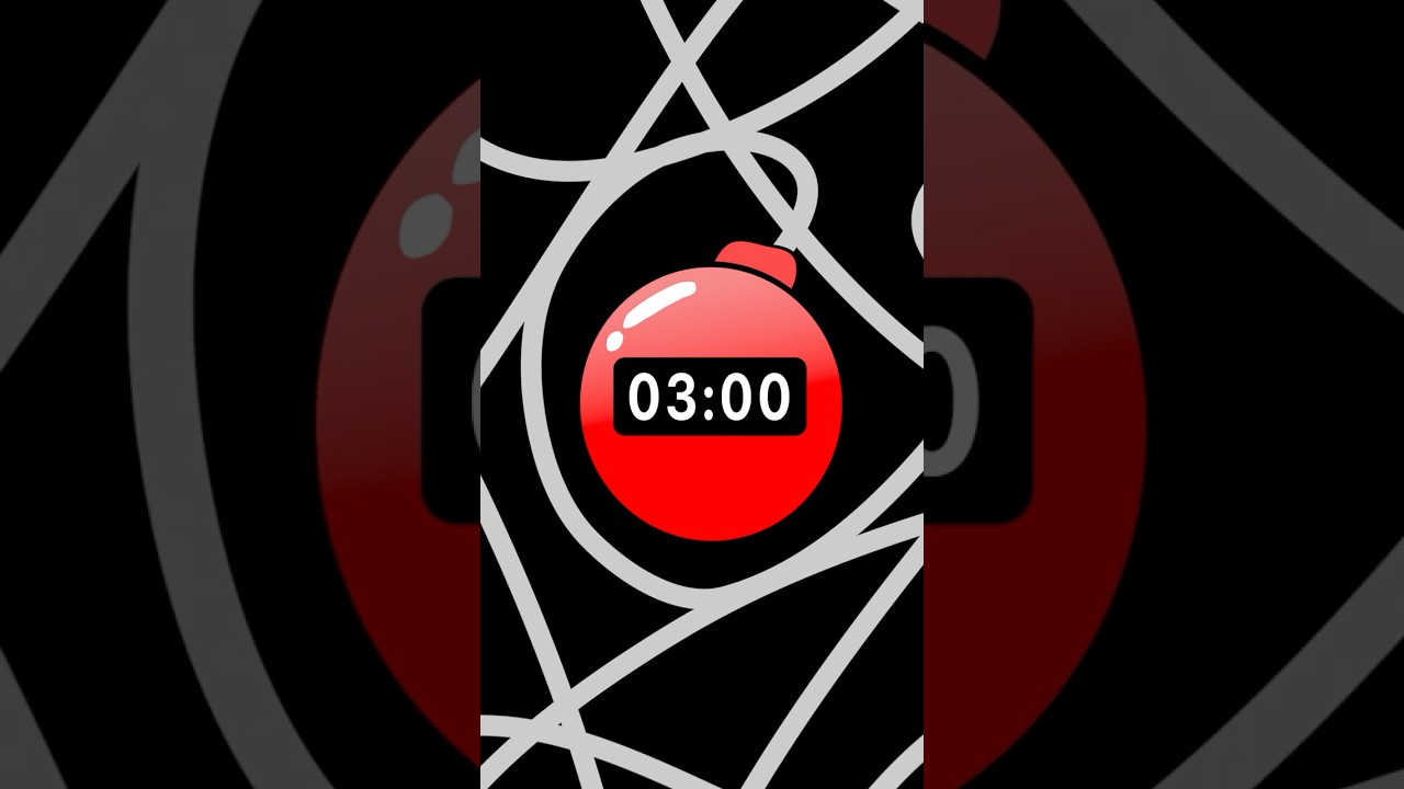 3 Minute Timer Bomb [MISSION IMPOSSIBLE] 💣 #timertopia | Timer Topia