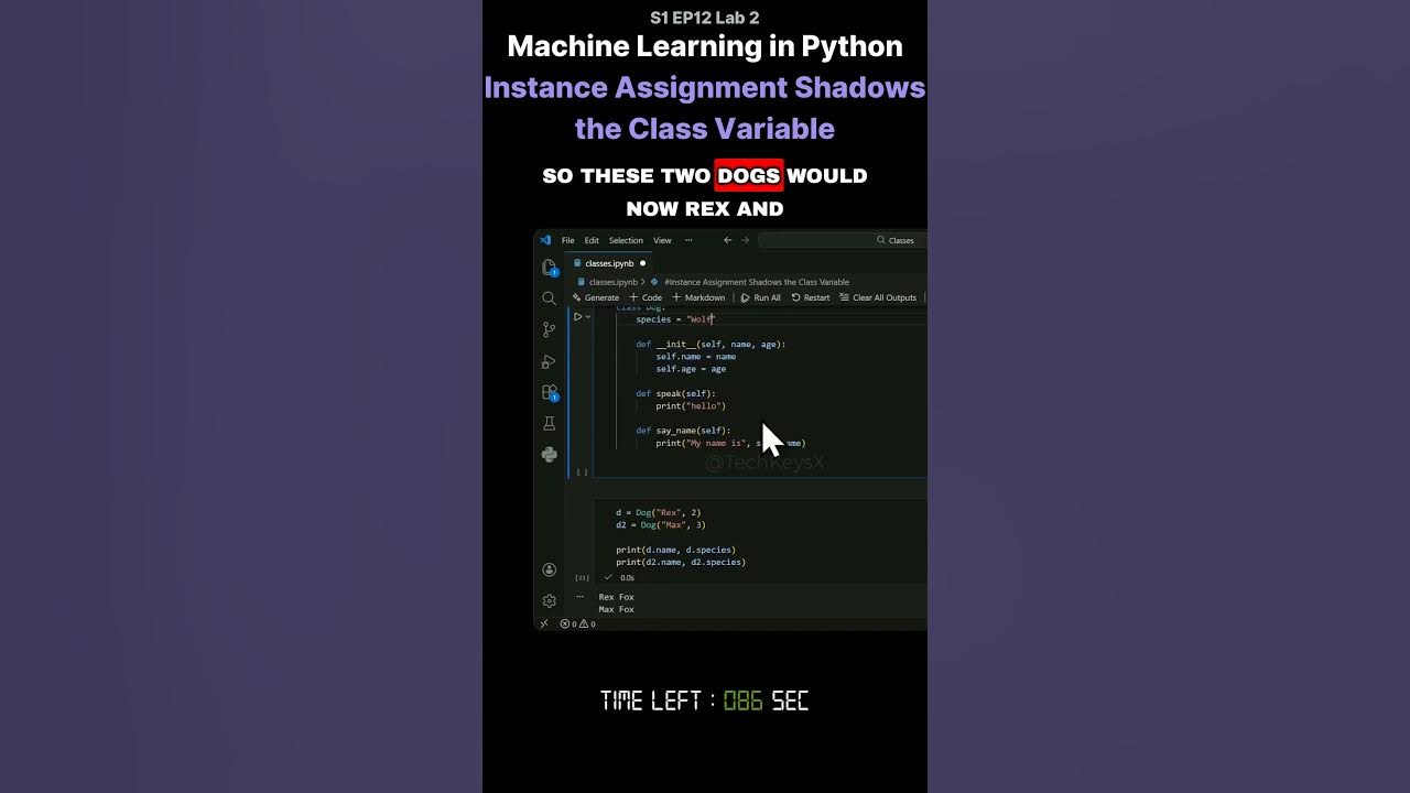 V S1 EP12 Lab 2 Machine Learning in Python Instance Assignment Shadows ...