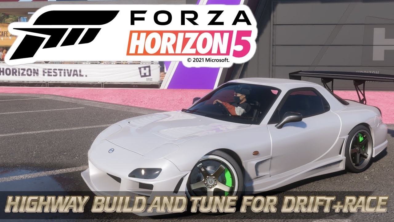 Forza Horizon 5 | 1997 MAZDA RX-7 - 7 SPEED GEAR BOX - RWD HIGHWAY ...