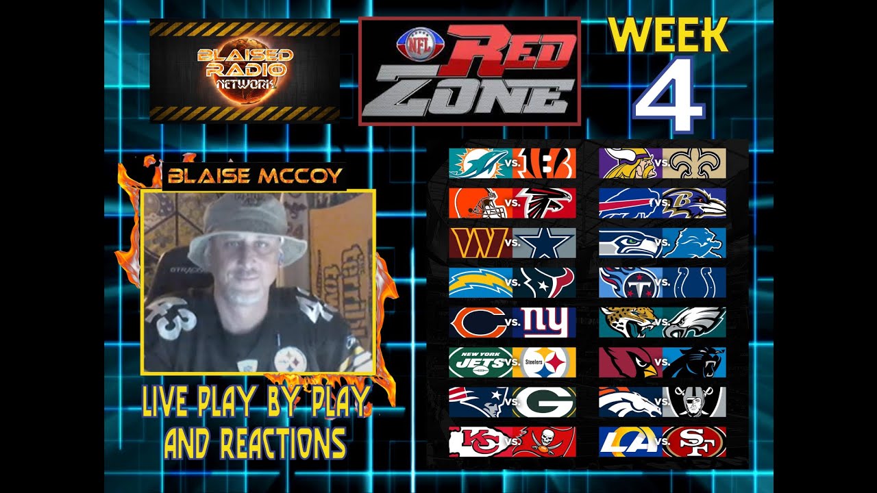 2022 NFL Week 4 RedZone Game Audio and Play by Play - YouTube