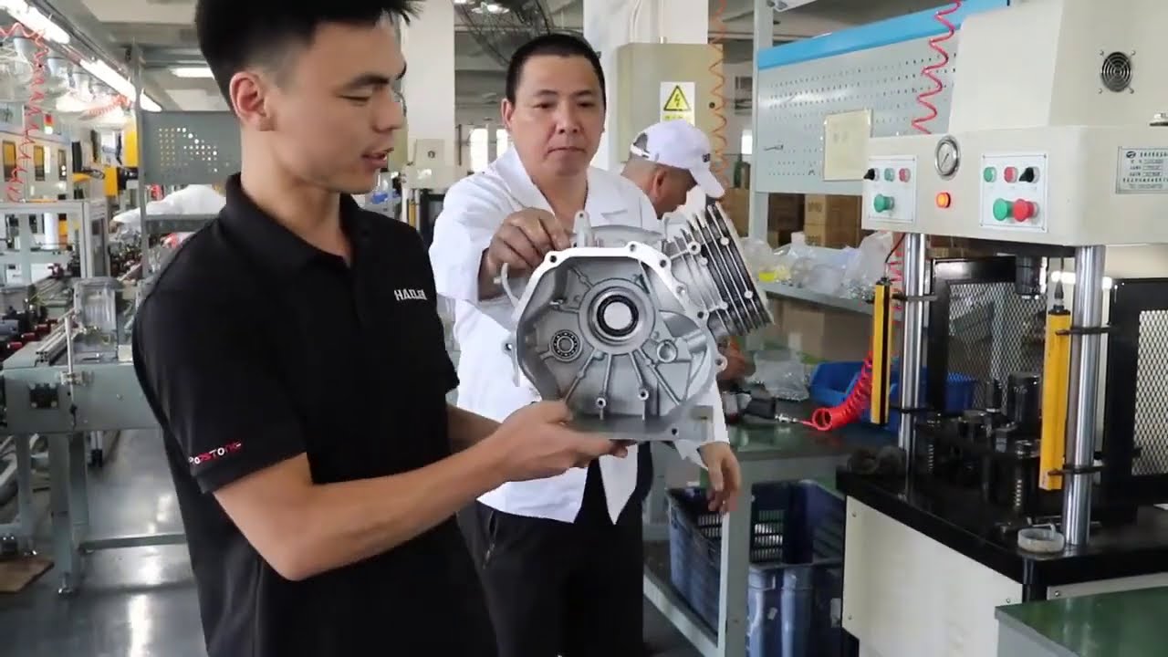 Visit the diesel engine factory workshop! - YouTube