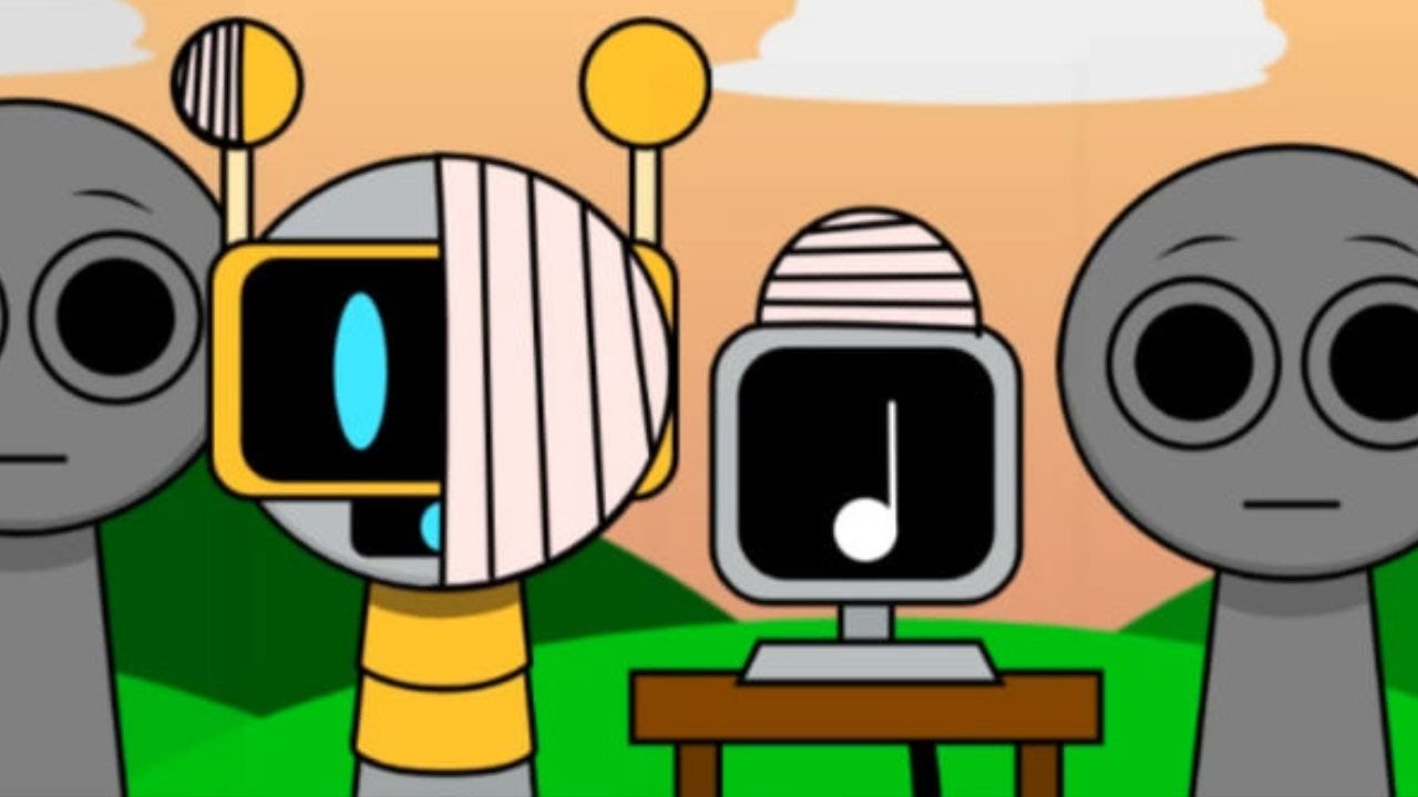 Fun Bot and Mr. Fun - Who is the COOLER? (Incredibox Sprunki) - YouTube