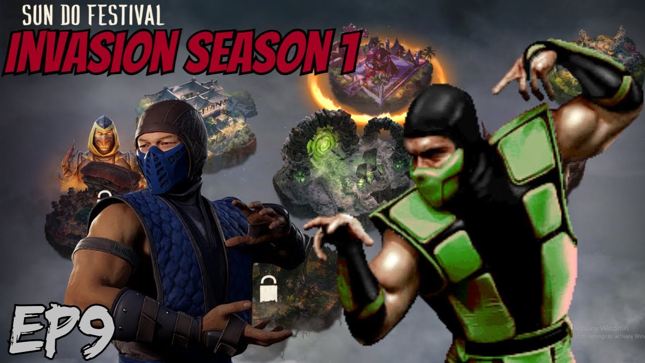 Finishing Sun Do: Reptile & Sub-Zero MK1 - Invasion mode S1 EP9 - YouTube