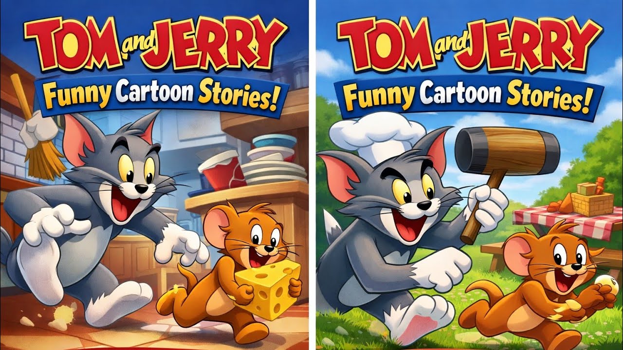 Tom and Jerry in English | Funny Cartoon Stories | Full Long Episode ...