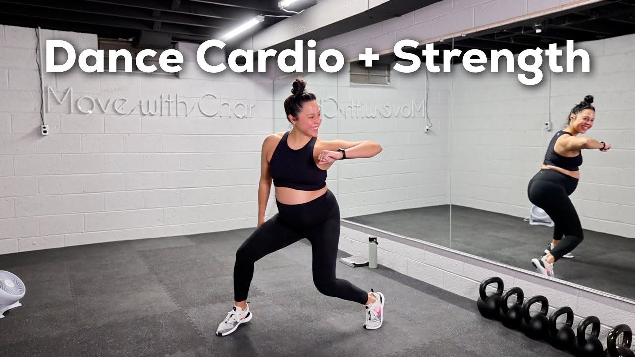 Day 6: Full Body Dance Cardio + Strength (3rd Trimester Workout) - Move ...