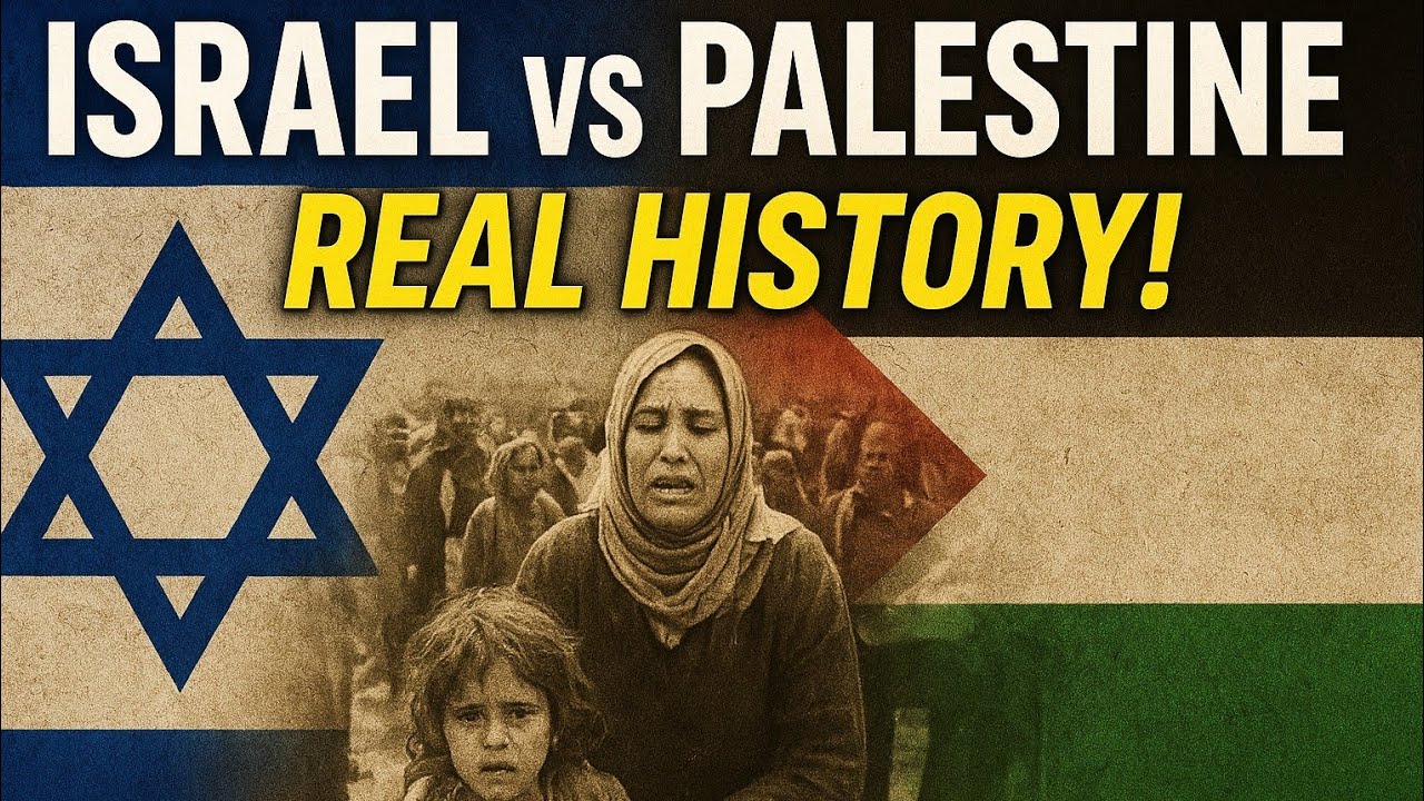 Israel vs Palestine — The True History Explained - YouTube