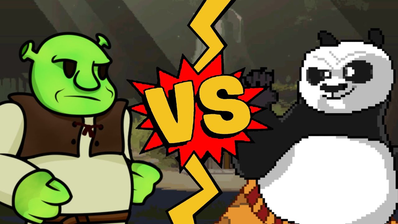 M.U.G.E.N. Battles | Shrek vs Po | Shrek vs Kung Fu Panda - YouTube