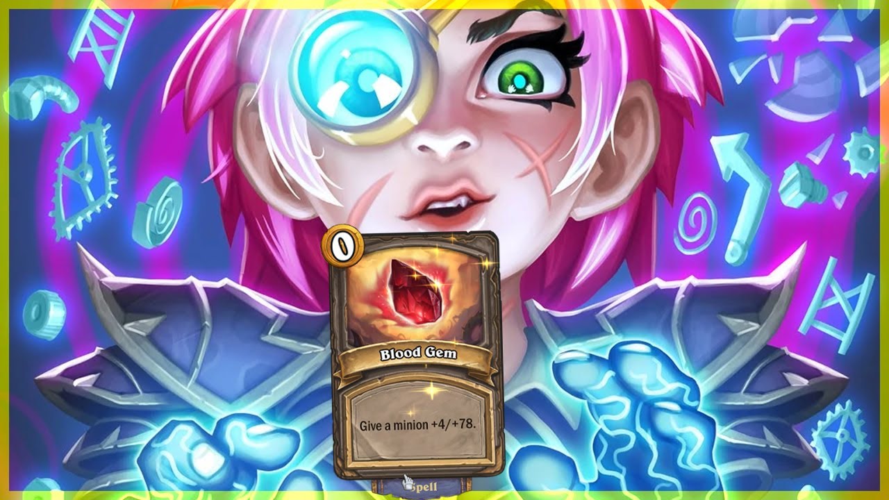 HUGE BLOODGEMS - Hearthstone Battlegrounds - Infinite Toki - YouTube