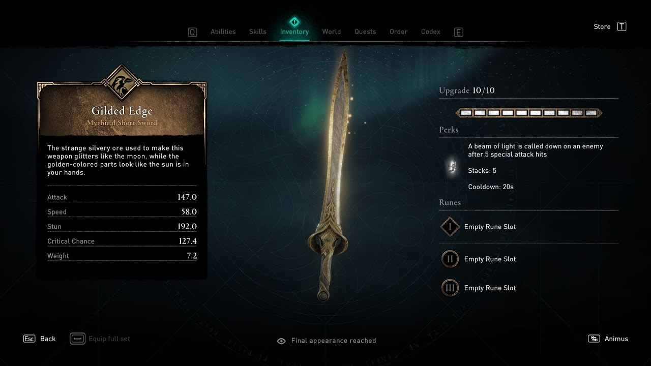 Assassin's Creed Valhalla - Reda's Shop 2023.07.07. - Gilded Edge ...