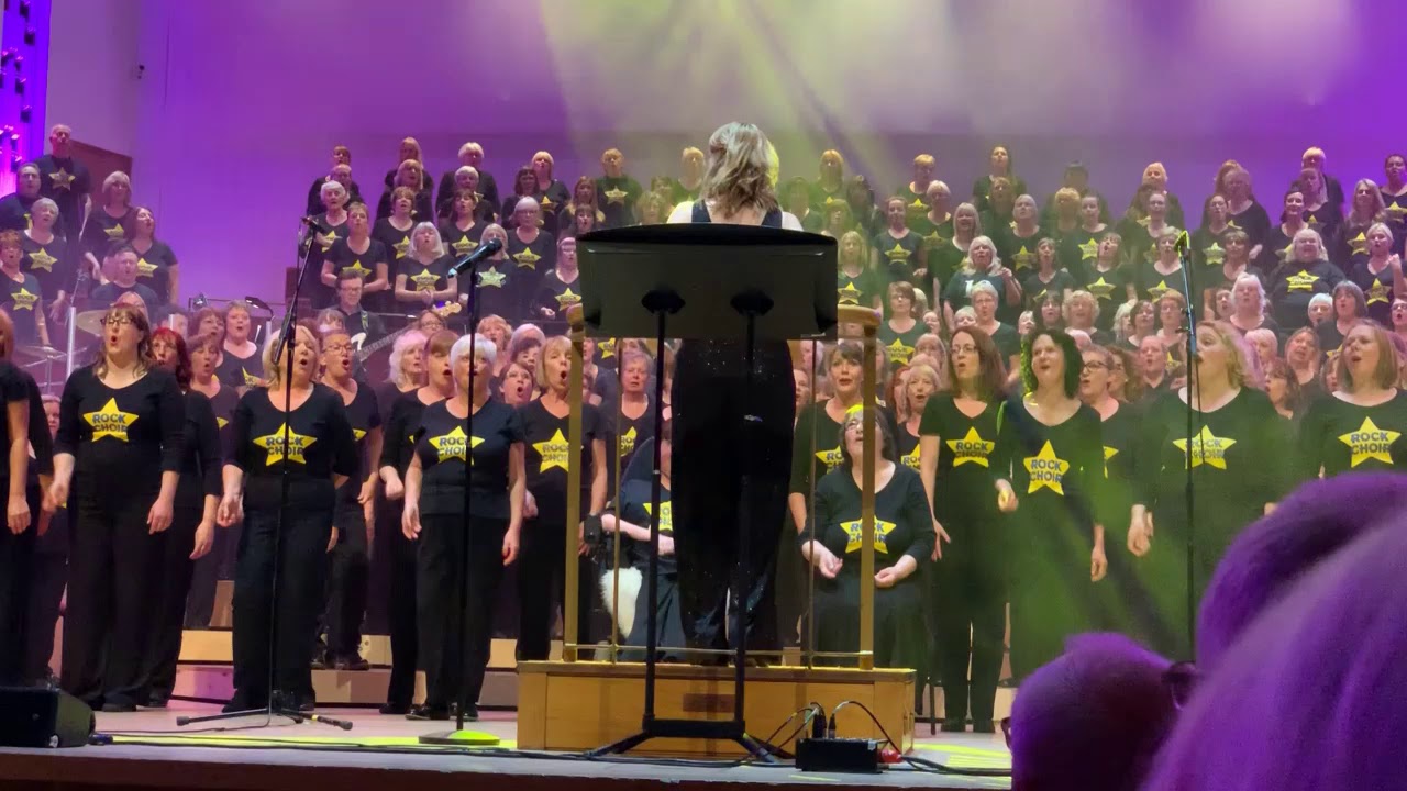 Rock Choir at the Royal Liverpool Philharmonic - YouTube