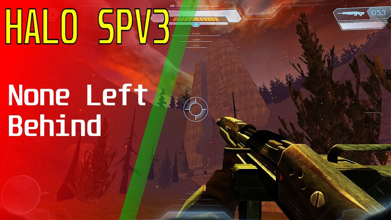 Halo SPV3 custom None Left Behind mission - YouTube