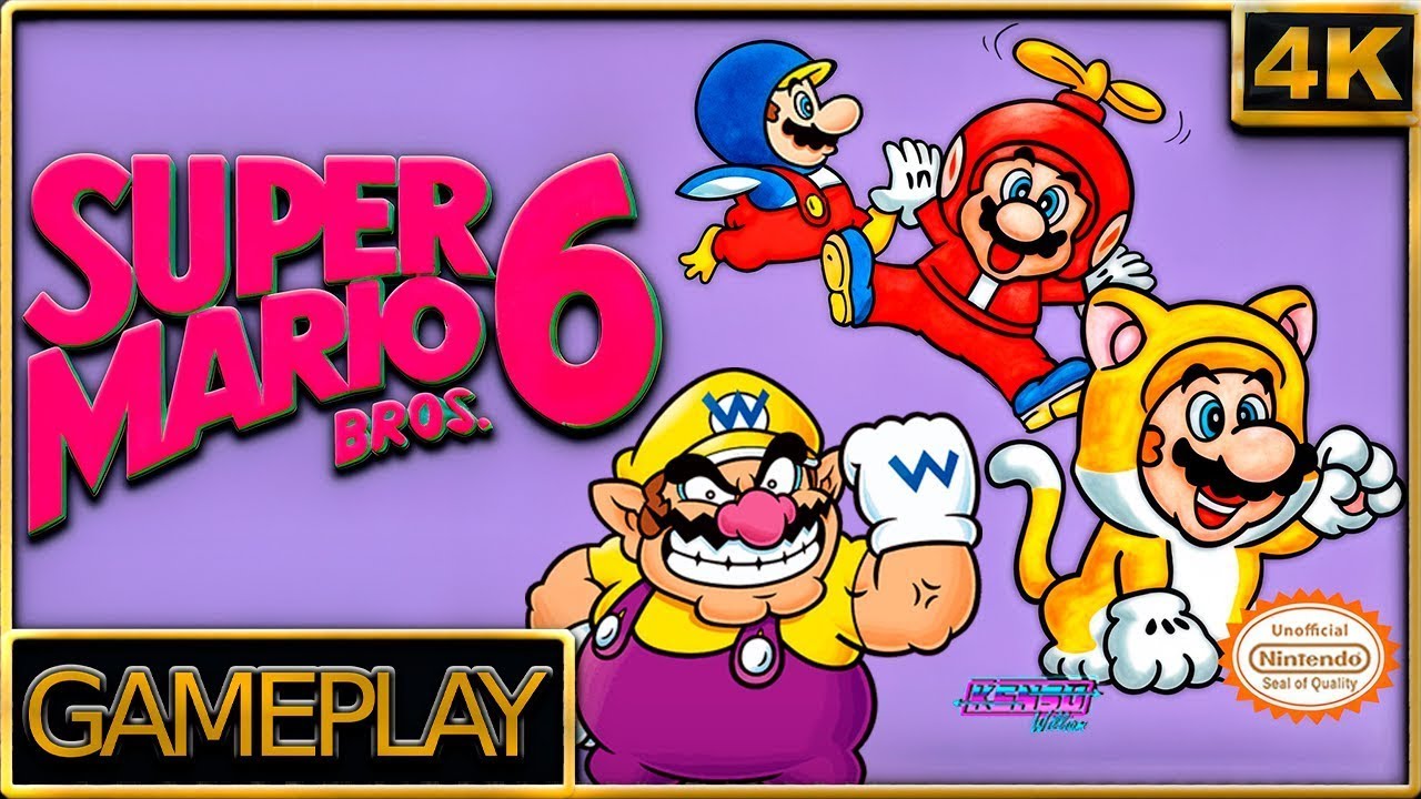 🍄SUPER MARIO BROS. 6 (4K PC ROM RACK) GAMEPLAY COMPLETA 🍄 - YouTube