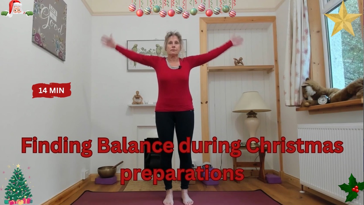 14-Min Mindful Yoga: Finding Balance in the midst of Christmas ...