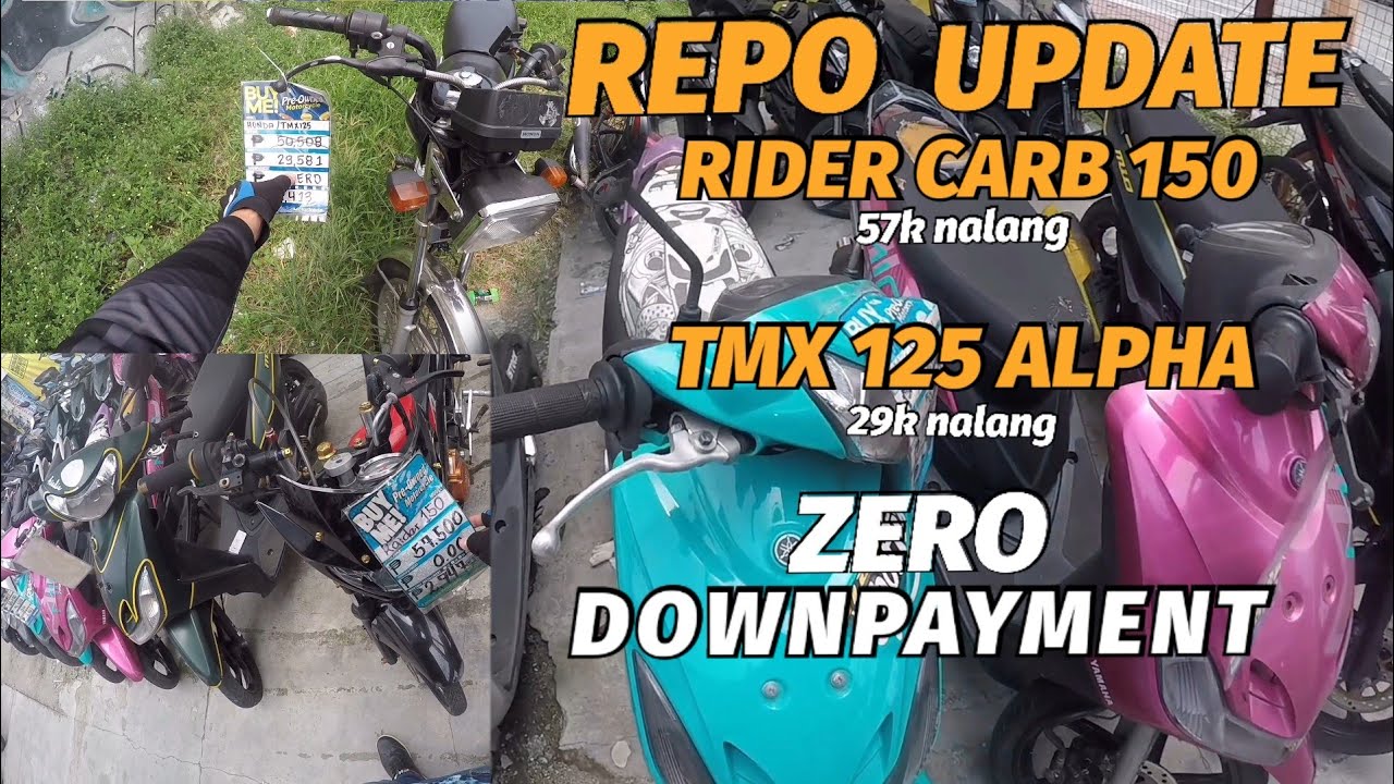 REPO UPDATE RIDER CARB 150 |57k TMX 125 ALPHA |29k | ALEX GL TV - YouTube