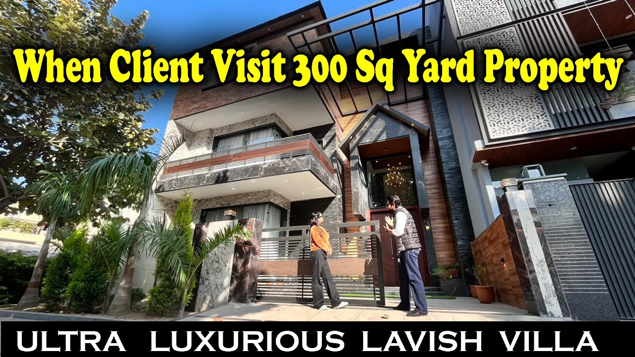 Why???😵This Super Luxurious 😍🏡😍300 Sq Yard Villa Is Best For you ...